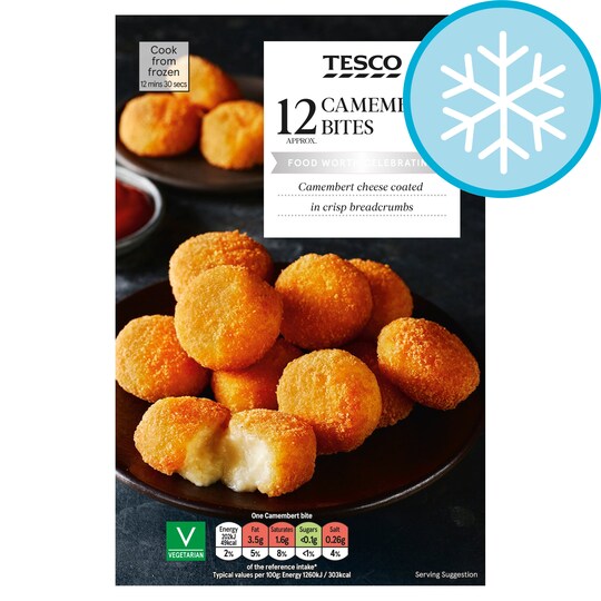 Tesco 12 Camembert Bites 200G - Tesco Groceries