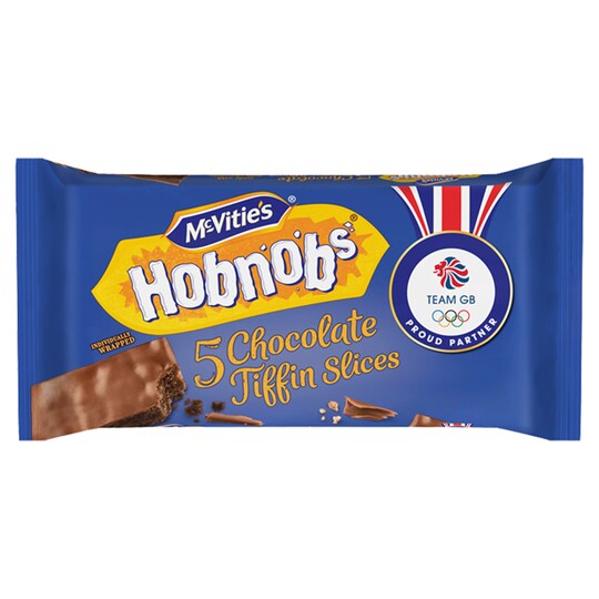 Mcvities Hobnobs Chocolate Slices 5 Pack 128.6G - Tesco Groceries