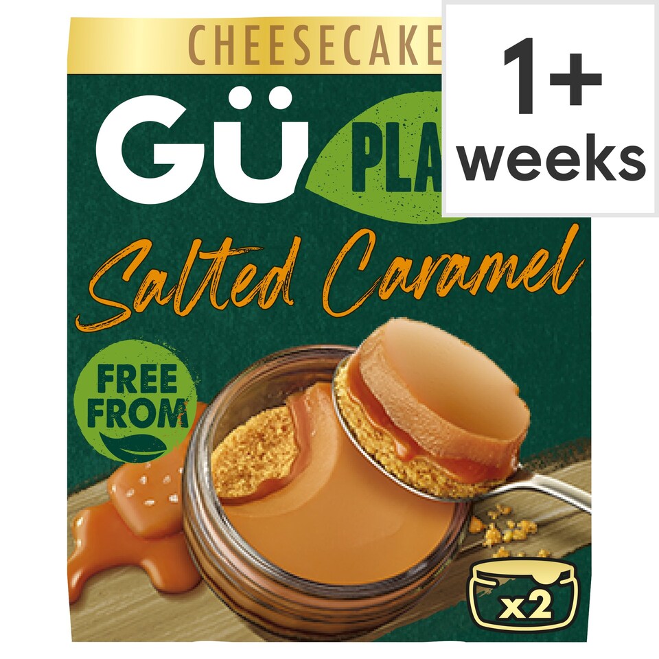 Gu Free From Salted Caramel Cheesecake 2 X 83G - Tesco Groceries