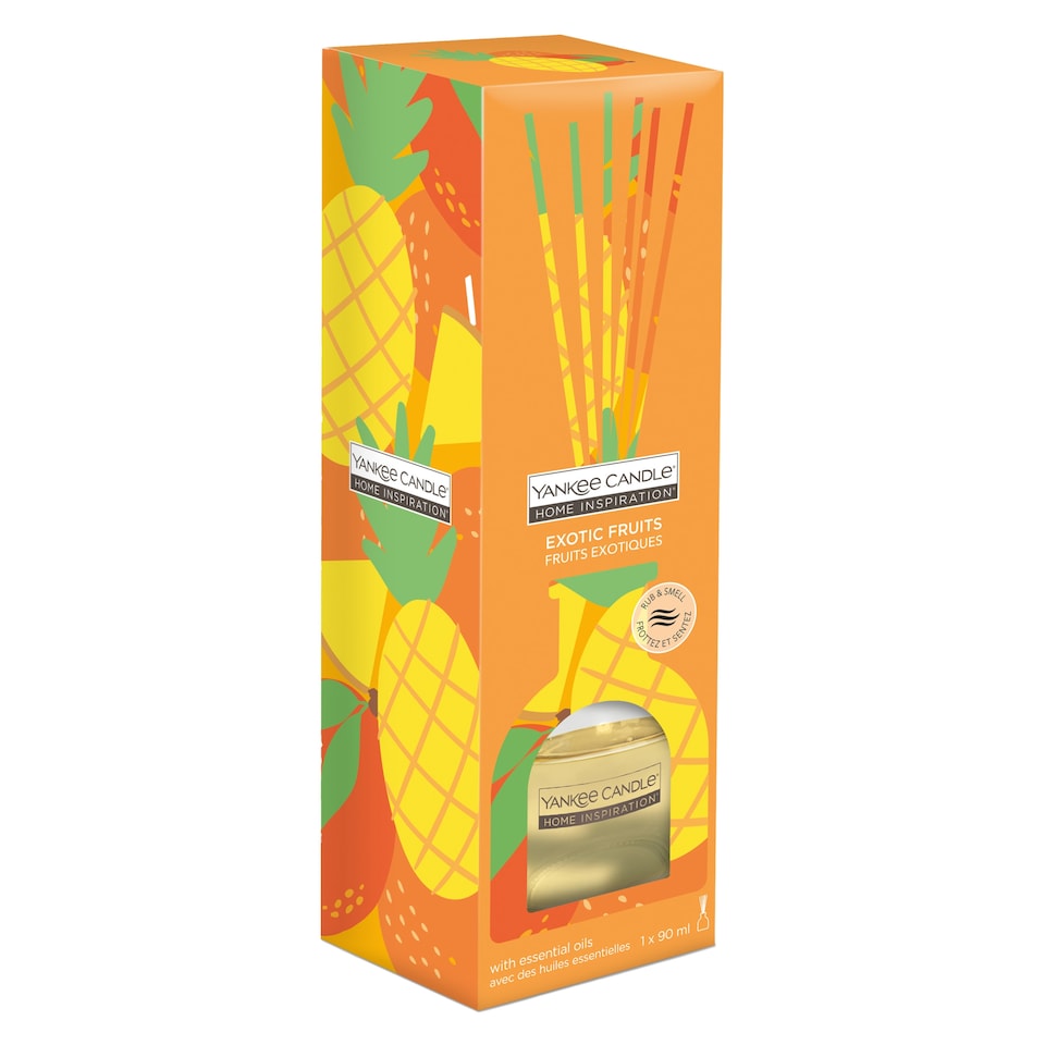Yankee Exotic Fruits Reed Diffuser 90ML - Tesco Groceries