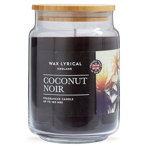 Wax Lyrical Coconut Noir Candle 475g - Tesco Groceries