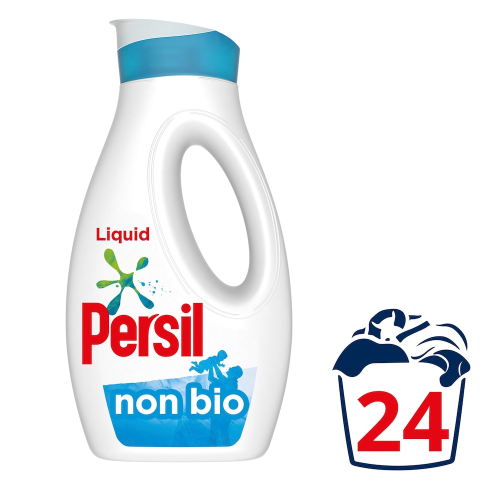 Persil Non Biological Liquid L/Dtrg 24 Washes 648Ml - Tesco Groceries