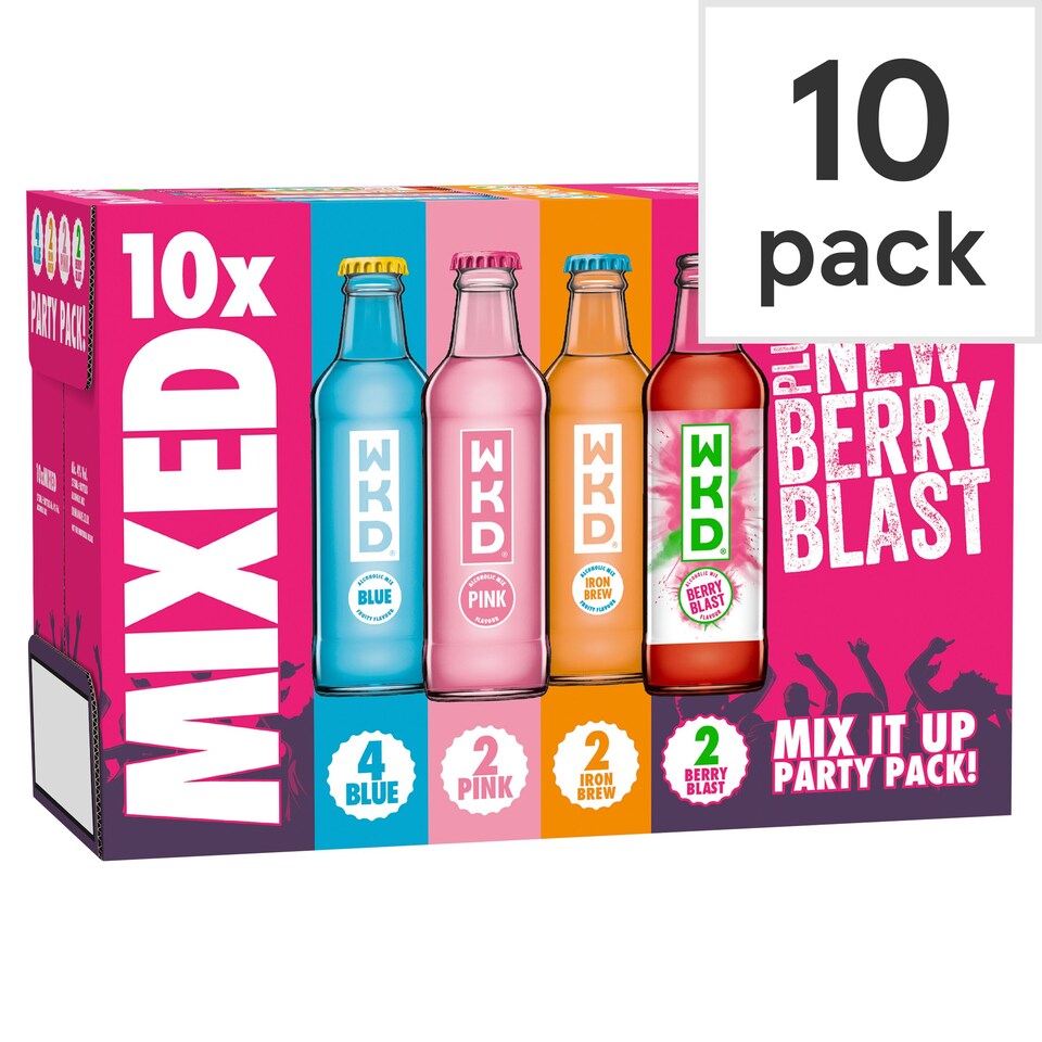 Wkd Mixed Pack 10X275ml - Tesco Groceries