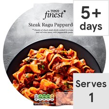 Tesco Finest Steak Ragu Pappardelle 400G - Tesco Groceries