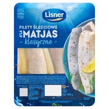 Lisner Matjas Herring Fillets 400G - Tesco Groceries