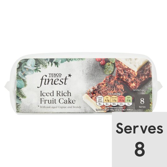 Tesco Finest Rich Fruit Cake 400G - Tesco Groceries