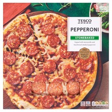 Tesco Stonebaked Pepperoni Pizza 277G - Tesco Groceries
