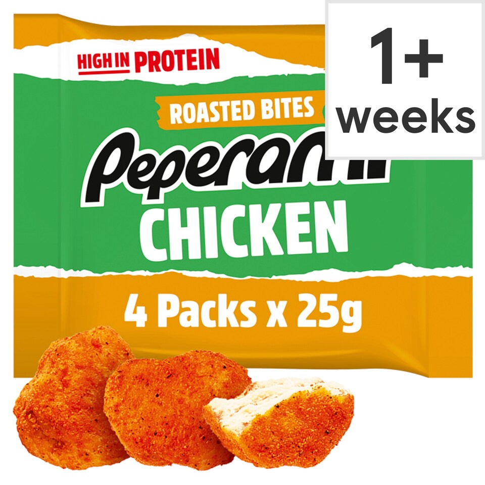 Peperami Roasted Chicken Bites 4X25g - Tesco Groceries