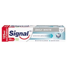 Signal Family Care Daily White Toothpaste 125 ml - Tesco Groceries