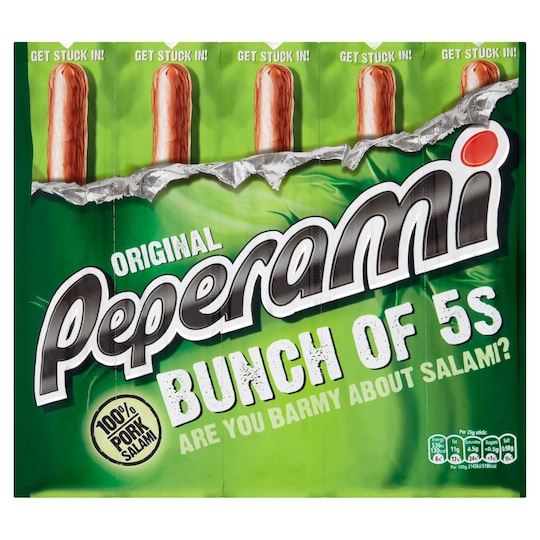 Peperami Original 5X25g - Tesco Groceries