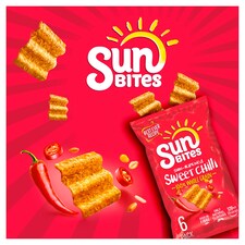 Walkers Sunbites Sun Ripenedsweet Chilli 6 X 25G - Tesco Groceries