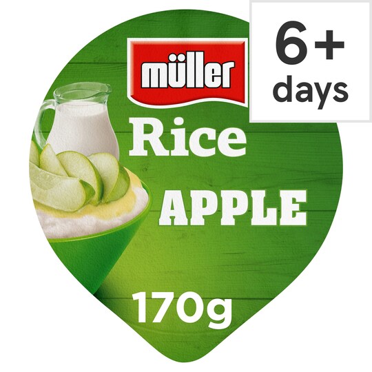 Muller Rice Low Fat Apple Pudding 170G - Tesco Groceries