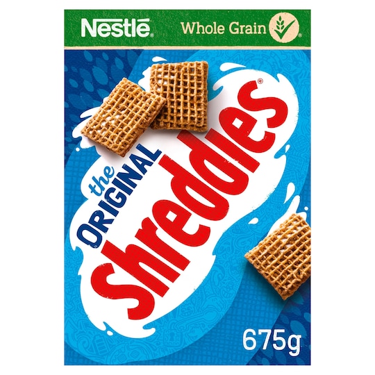 Nestle Shreddies Original Cereal 675G - Tesco Groceries