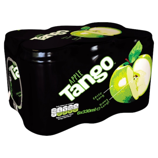 TANGO APPLE 6 X 330 ML PACK - Tesco Groceries