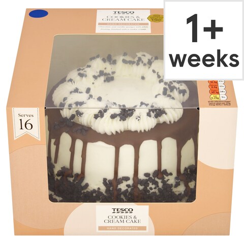 Tesco Cookies & Cream Cake - Tesco Groceries