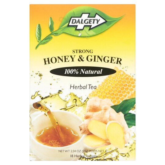 Dalgety Honey & Ginger Tea 72G - Tesco Groceries