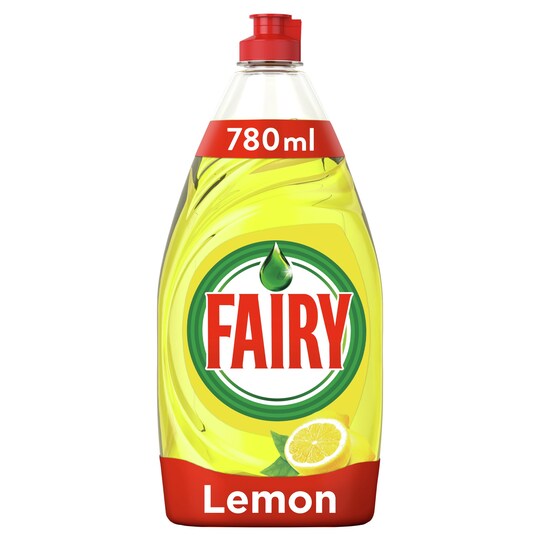 Fairy Lemon Washing Up Liquid Lemon 780Ml - Tesco Groceries