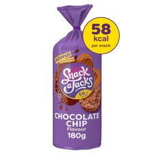 Snack a Jacks Chocolate Chip Jumbo Rice Cakes 180g - Tesco Groceries