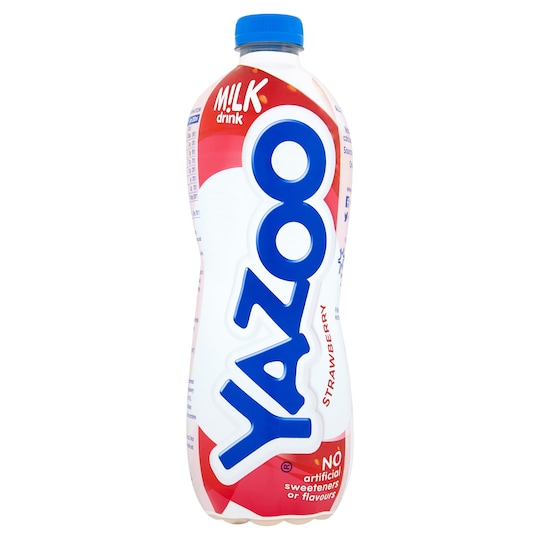 Yazoo Strawberry Milkshake 1 Litre Bottle - Tesco Groceries