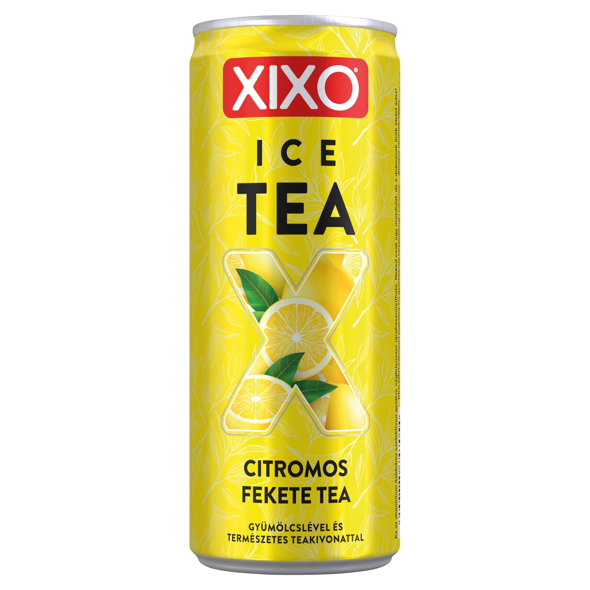 XIXO Ice Tea citromos jegestea gyümölcslével és természetes ...