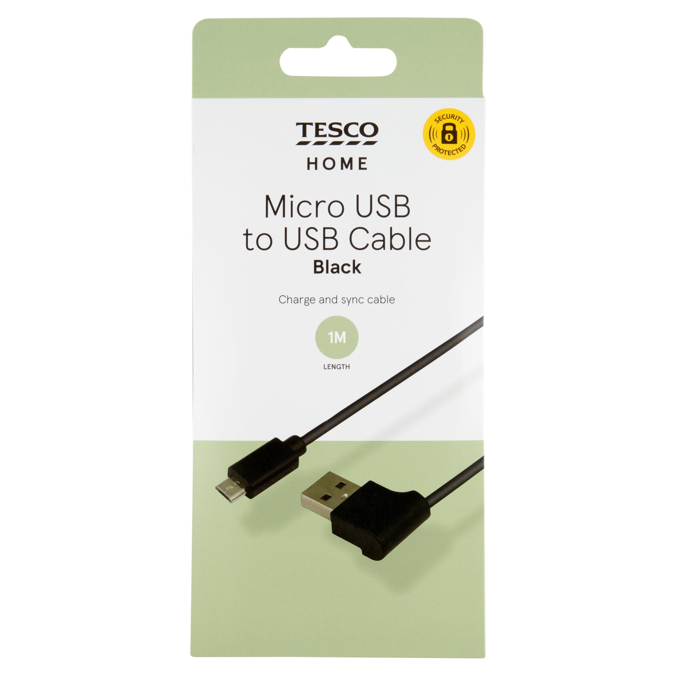 Tesco Home USB kábel Micro USB csatlakozóval 1 m - Tesco Groceries