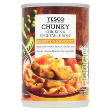 Tesco Chunky Chicken & Vegetable Soup 400G - Tesco Groceries