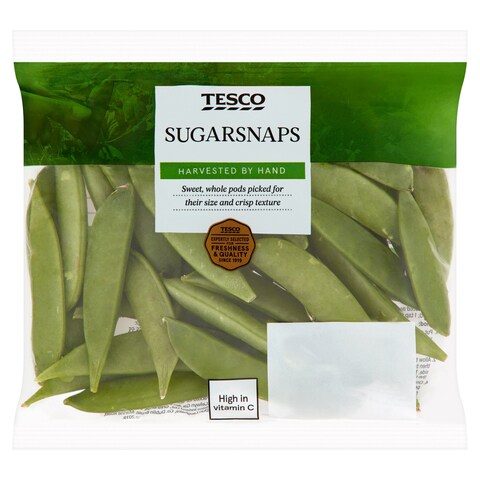 Tesco Sugar Snap Peas 150G - Tesco Groceries