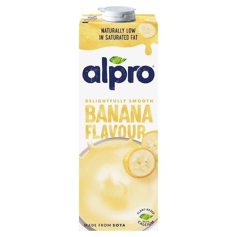 Alpro UHT Banana Soy Drink with Added Calcium and Vitamins 1 l - Tesco ...