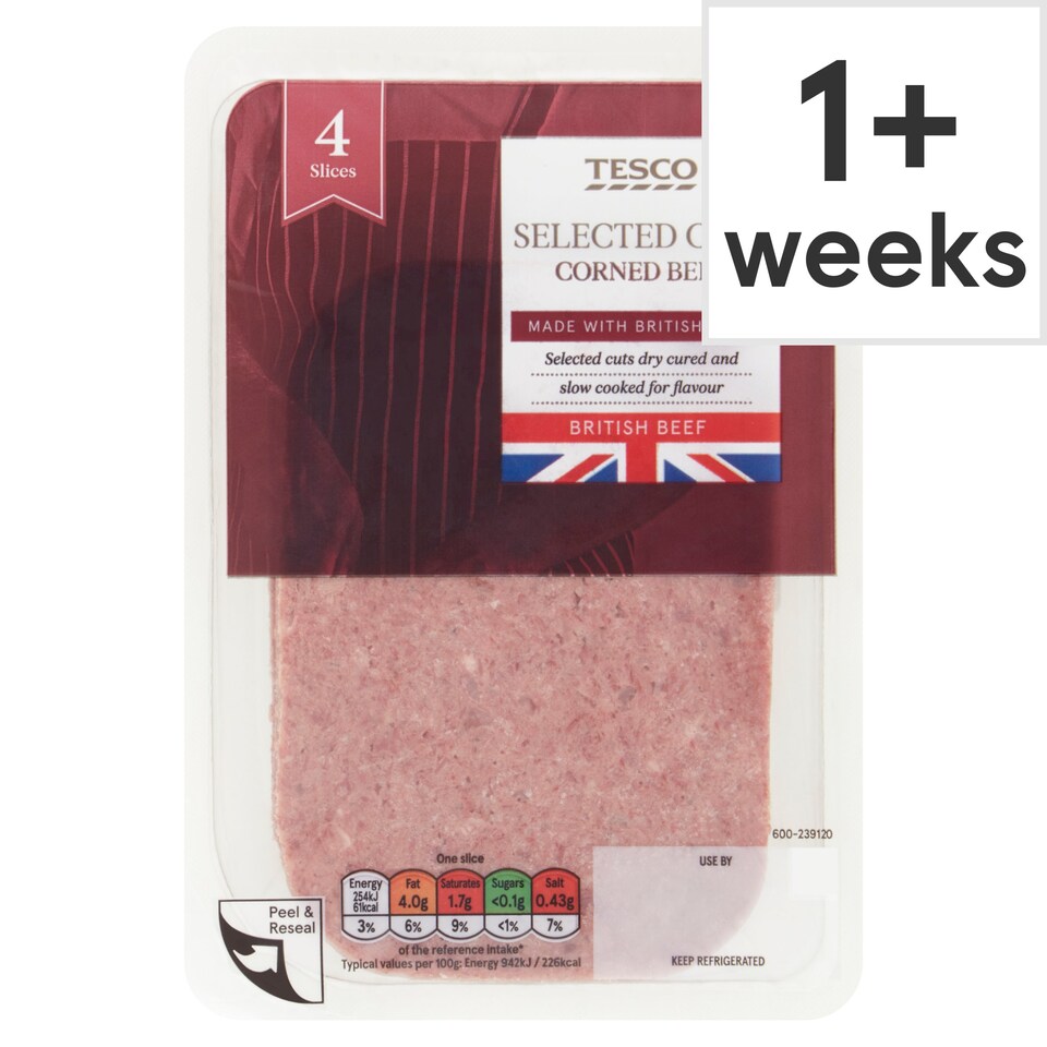 Tesco British Corned Beef 110g - Tesco Groceries