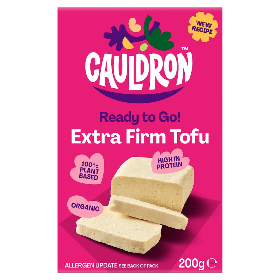Cauldron Extra Firm Tofu Block 200g - Tesco Groceries