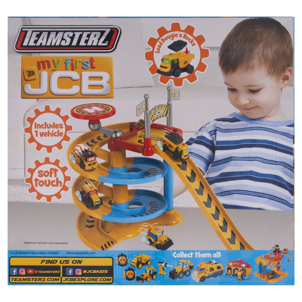 Teamsterz Tiny Raceway dráha s 1 autom - Tesco Groceries
