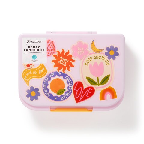 Paperchase Badge Collector Bento Lunch Box - Tesco Groceries