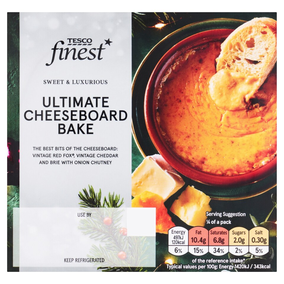 Tesco Finest Ultimate Cheeseboard Bake 150g - Tesco Groceries