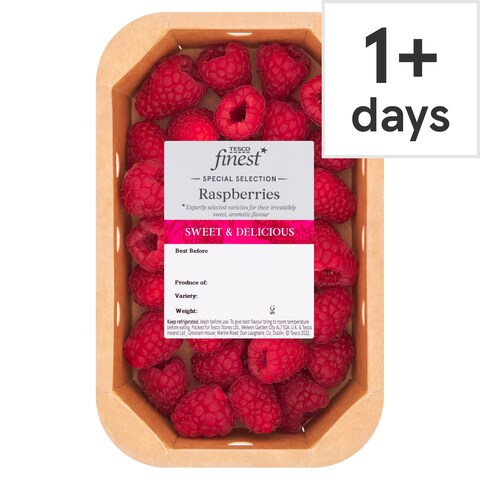 Tesco Finest Raspberries 150G - Tesco Groceries