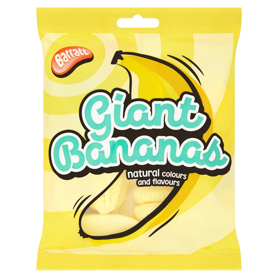 Barratt Giant Bananas 160G - Tesco Groceries