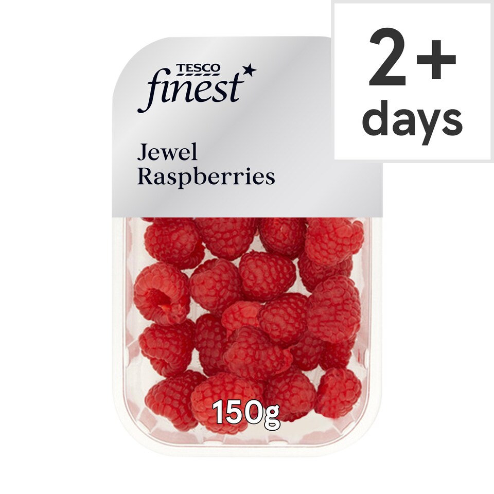 Tesco Finest Raspberries 150G - Tesco Groceries