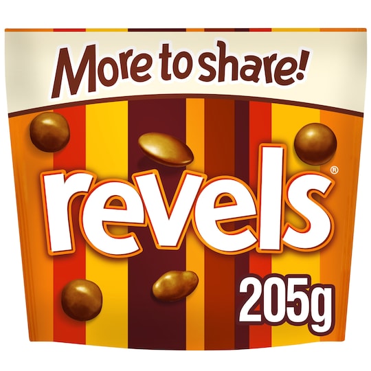 Revels Chocolate Large Pouch 205G - Tesco Groceries