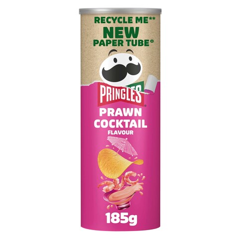 Pringles Prawn Cocktail Sharing Crisps 185g - Tesco Groceries