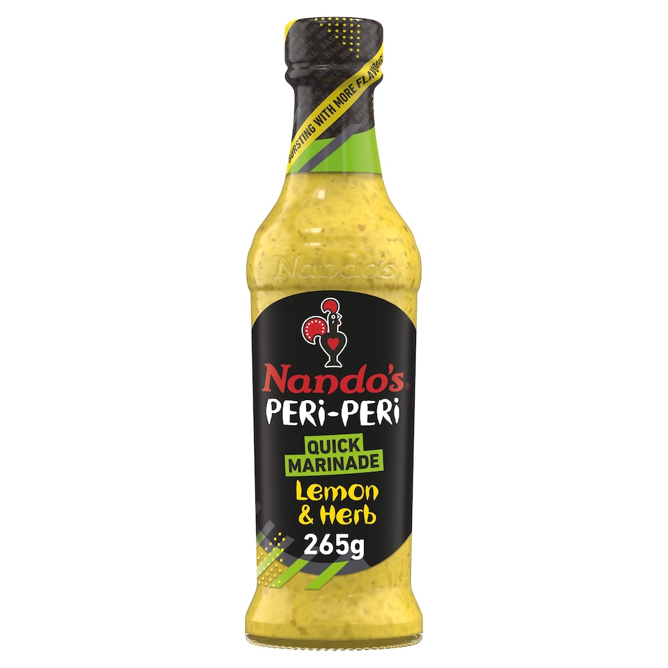 Nandos Piri Peri Marinade Lemon & Herb 260G - Tesco Groceries