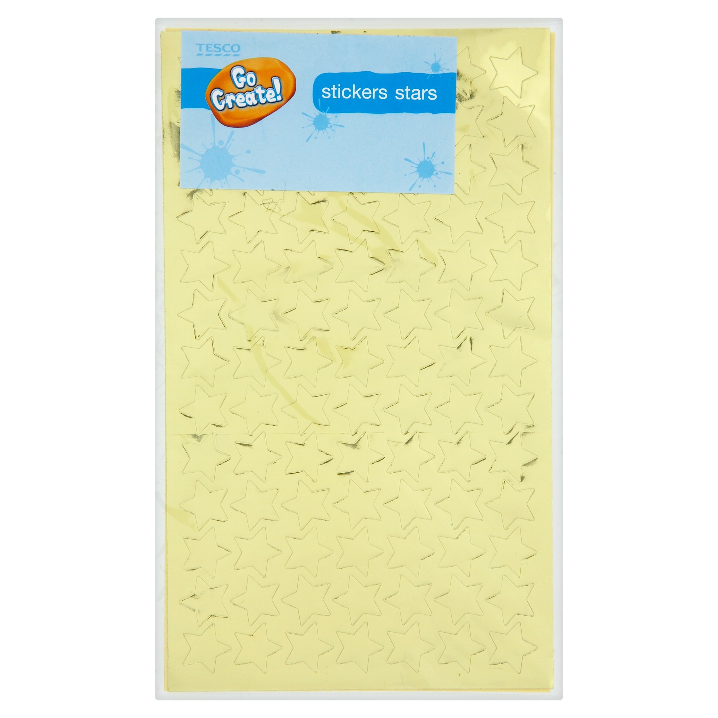 Tesco Go Create Star Stickers (Gold And Silver) - Tesco Groceries