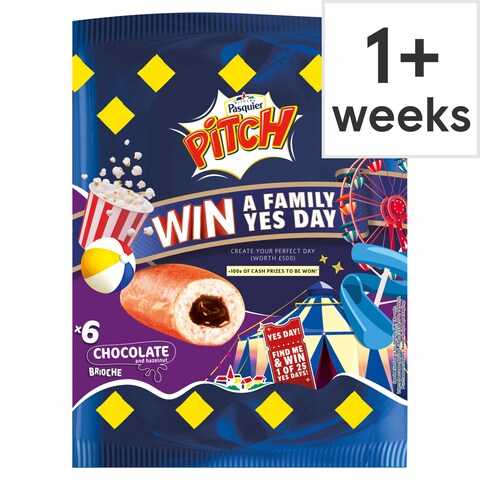 Brioche Pasquier Pitch Chocolate Hazelnut Filled Brioche 6 Pack - Tesco ...