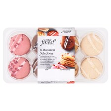 Tesco Finest 8 Macarons 90G - Tesco Groceries