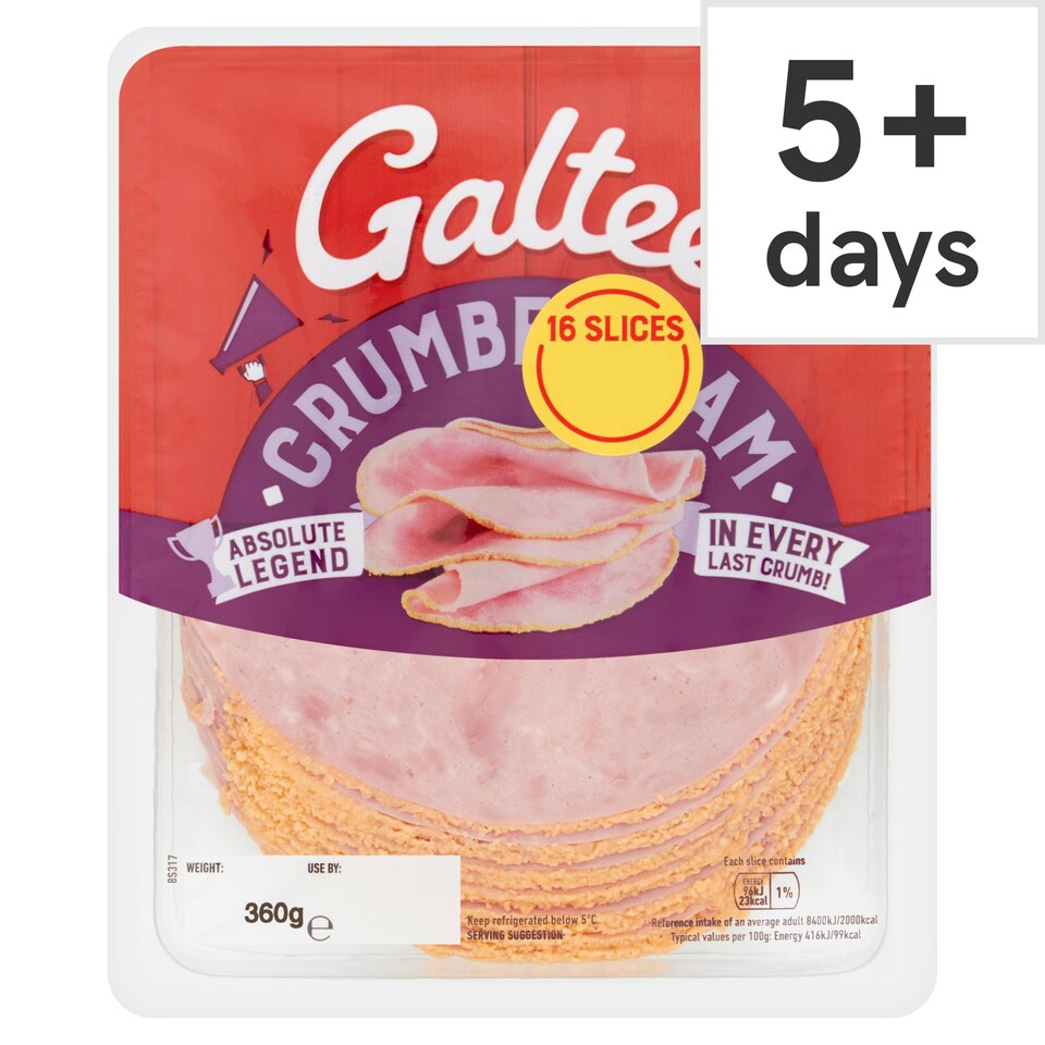 Galtee Big Buy Crumbed Ham 360G - Tesco Groceries
