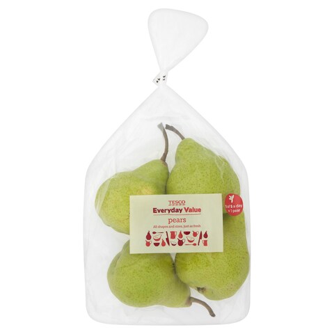 Tesco Everyday Value Pears Pack 500G - Tesco Groceries