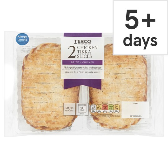 Tesco 2 Chicken Tikka Slices 300G - Tesco Groceries