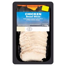 Bridge Valley Cooked Chicken Slices 125G - Tesco Groceries