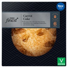 Tesco Finest Carrot Cake 6 Servings - Tesco Groceries