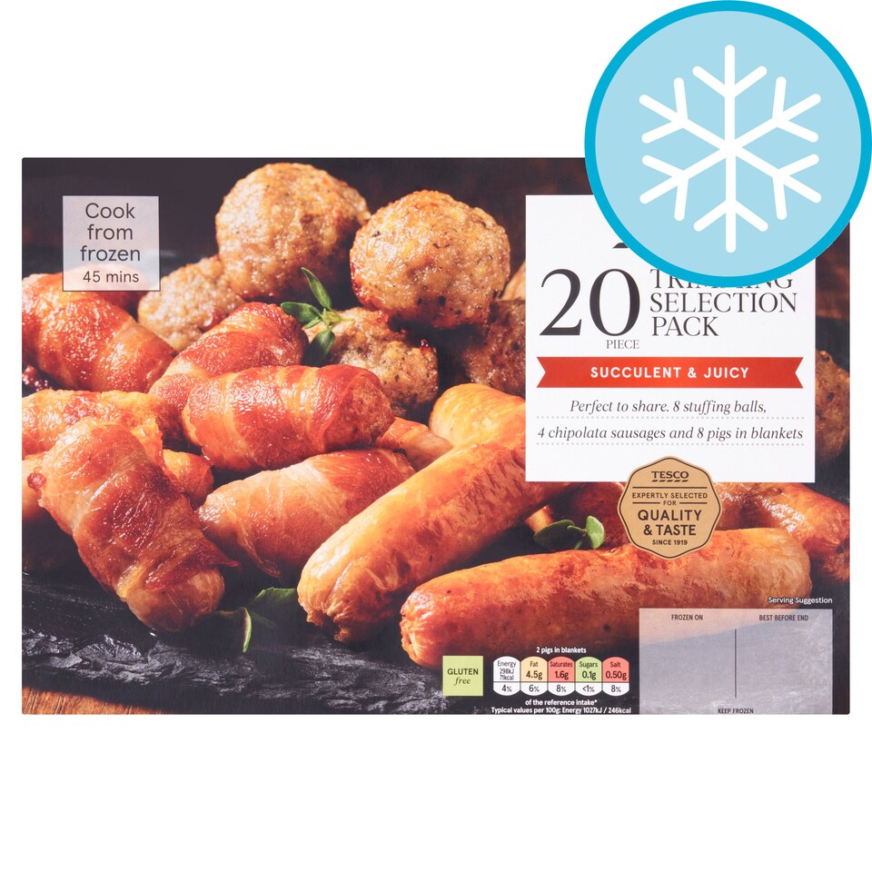 Tesco 20 Piece Trimming Selection Pack 448g - Tesco Groceries