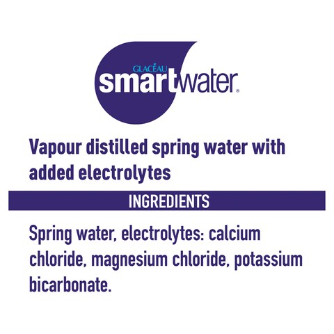 Glaceau Smartwater Still 850ml - Tesco Groceries