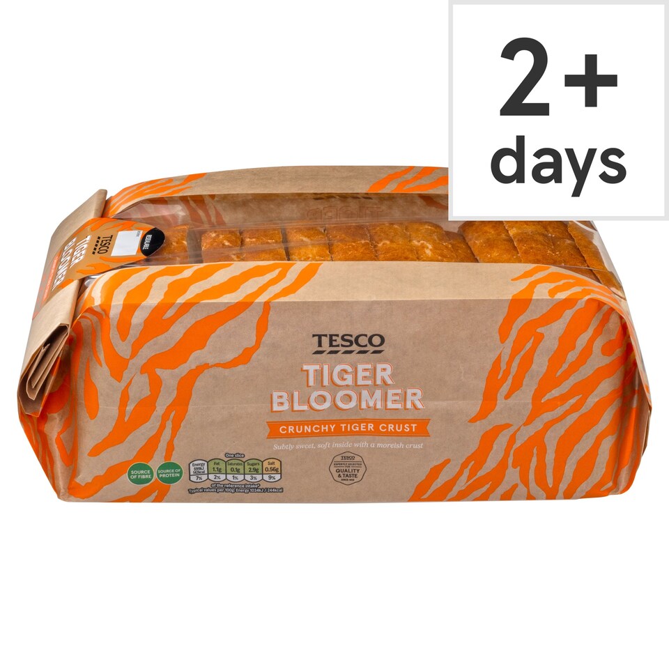 Tesco Tiger Bloomer 800g - Tesco Groceries